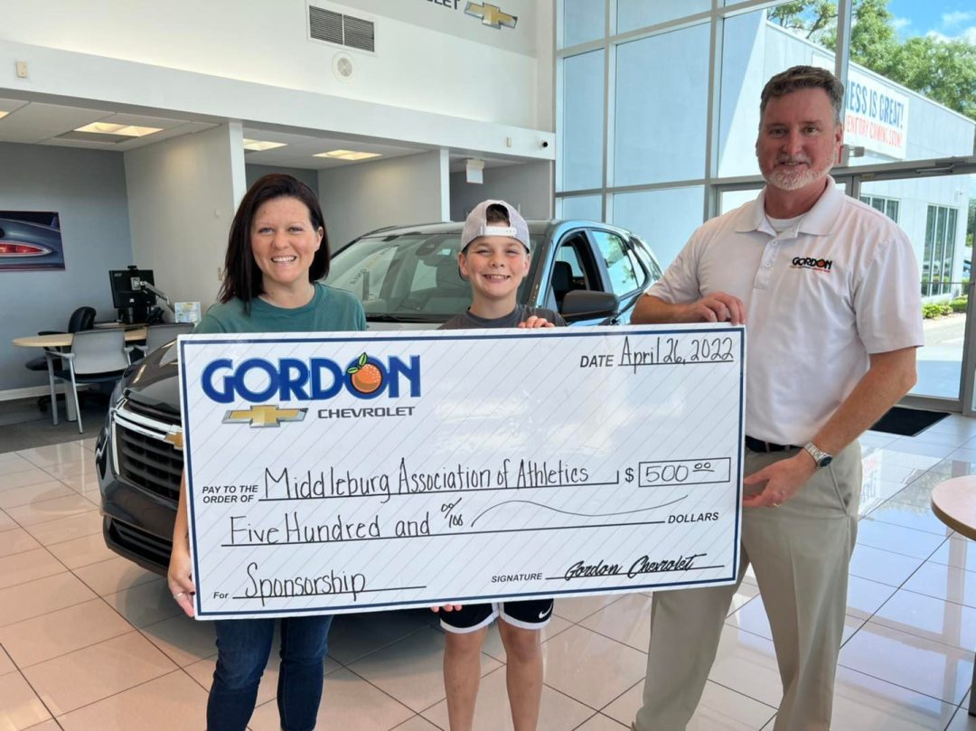 Gordon Chevrolet Supports Athletic Association - Florida Automobile ...